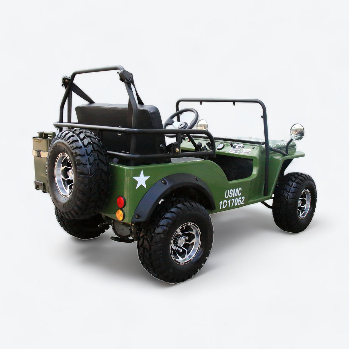 125cc Mini Jeep – Willy Styled Go-Kart: 6125A