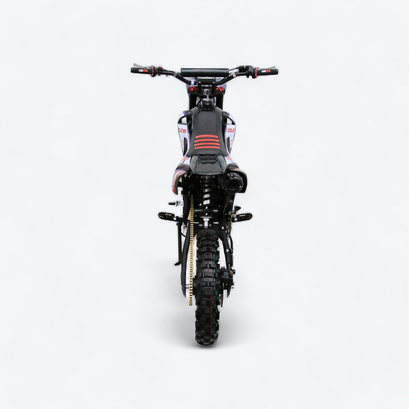 125cc Dirt Bike, 3 Speed Manual Gas Off-Road Motorcycle - Coolster M-1