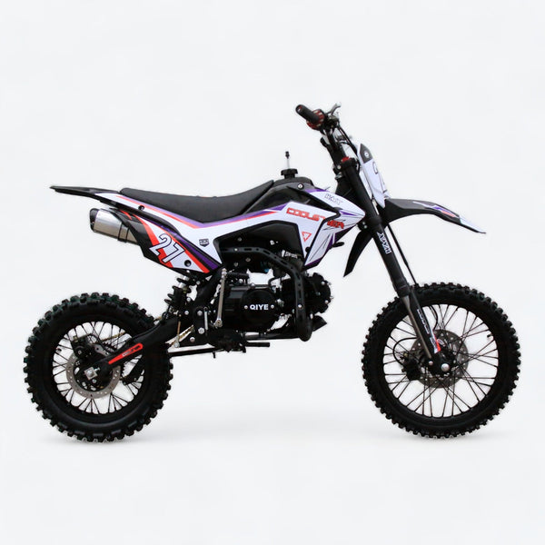 125cc Dirt Bike, 3 Speed Manual Gas Off-Road Motorcycle - Coolster M-1